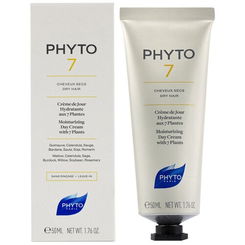 Phytosolba Увлажняющий крем для волос Phyto 7 Creme De Jour Hydratation Brillance Aux 7 Plantes 50мл