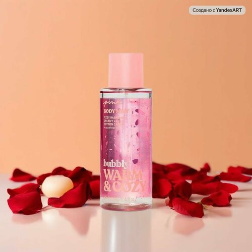 Парфюмированный спрей-мист Pink WARM&COZY Bubbly Victoria's Secret