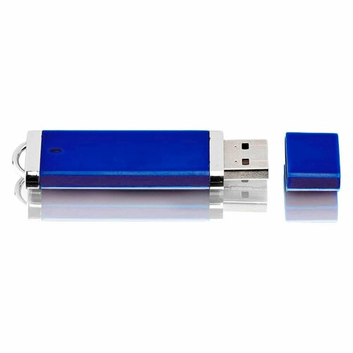 Флешка Profit, 128 МB, синяя, арт. F02 USB 2.0 10шт
