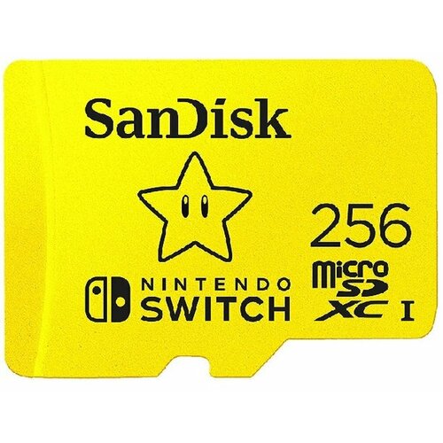 Карта памяти 256Gb - SanDisk Micro SDHC UHS-I SDSQXAO-256G-GN3ZN