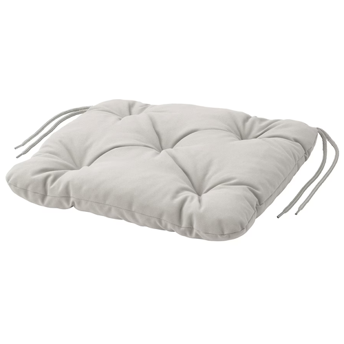 Подушка на стул БельВита садовый, 32x36 см, серый
