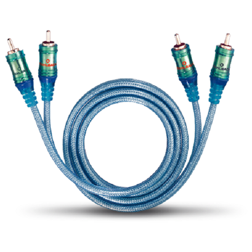 Кабель межблочный аудио Oehlbach Master Connect Ice blue RCA 0,5m (D1C92021)