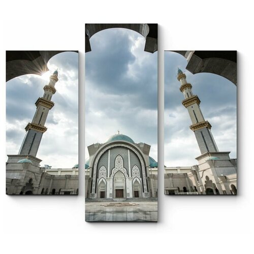 Модульная картина Величественная мечеть, Куала-Лумпур70x63