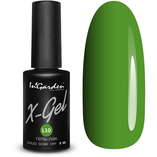 In'Garden гель-лак для ногтей X-GEL Limited Edition, 8 мл, 46 г, L10