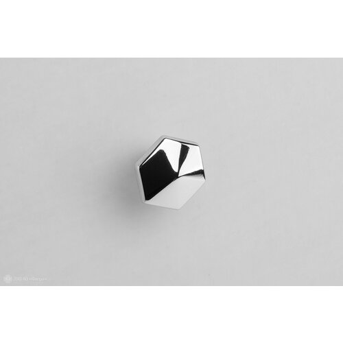 Novecento мебельная ручка-кнопка малая хром, 8 шт