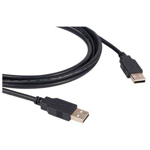 Кабель Kramer USB A - USB A (C-USB/AA), 0.9 м, черный