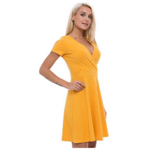 Платье Lunarable, размер 42 (XS), желтый