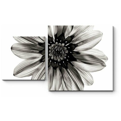 Модульная картина Гармония цветка 150x90