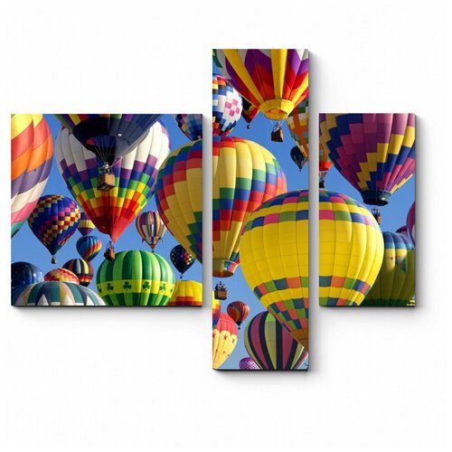 Модульная картина Фестиваль воздушных шаров, Нью Джерси 120x99