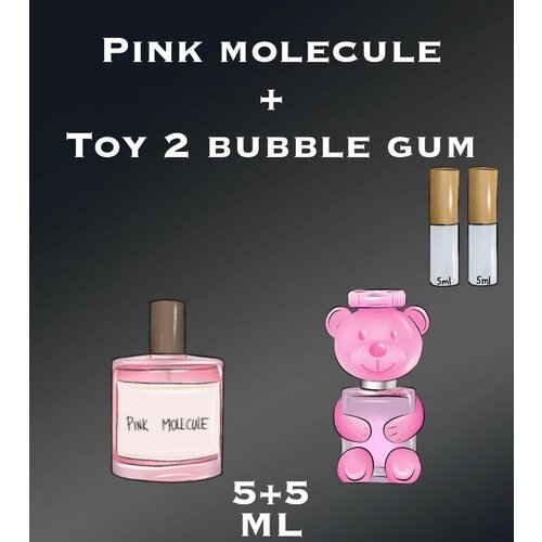 Туалетная вода crazyDanKos Набор Pink Molecule 09 + Toy 2 Bubble Gum (Спрей 5+5 мл)