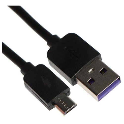 Data-кабели Exployd Кабель Exployd EX-K-1389, microUSB - USB, 2.4 А, 2 м, силиконовая оплетка, черный