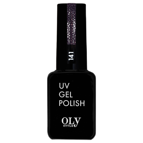 Olystyle гель-лак для ногтей UV Gel Polish, 10 мл, 141 мерцающий сливовый