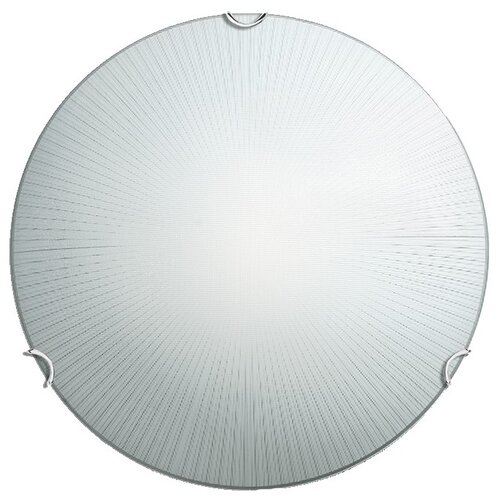 Настенно-потолочный светильник Vitaluce V6141/2A, E27, 120 Вт, кол-во ламп: 2 шт., цвет арматуры: хром, цвет плафона: белый