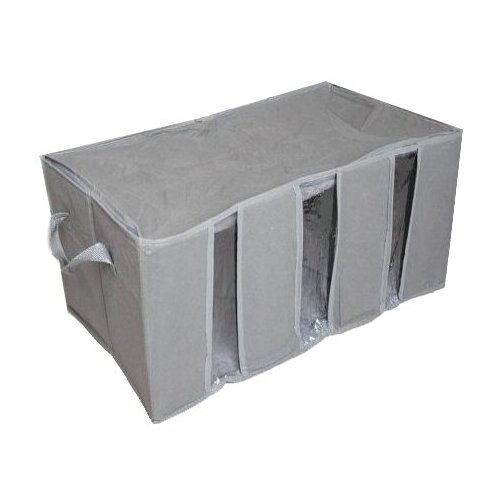 Короб для хранения вещей / Органайзер для хранения / Кофр 30 х 35 х 60 см, серый