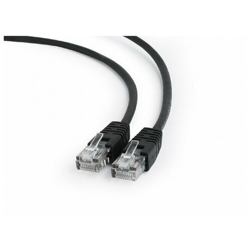Сетевой кабель Gembird Cablexpert UTP cat.5e 1.5m Black PP12-1.5M/BK