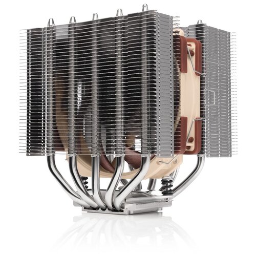 Кулер для процессора Noctua NH-D12L, серебристый/бежевый/коричневый