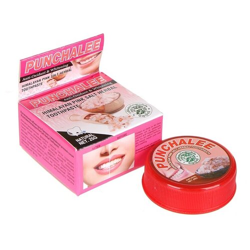 Зубная паста Punchalee Himalayan Pink Salt Herbal Toothpaste 25g 6022