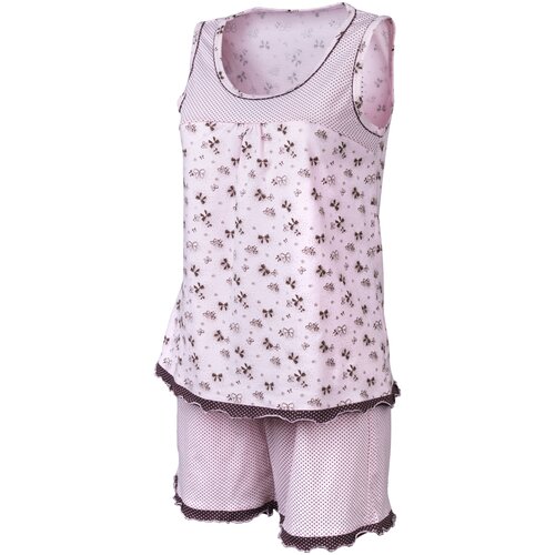 Пижама  Монотекс, размер 54, розовый