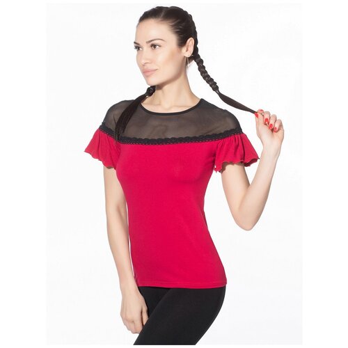 Блуза  Eldar, размер S, красный, бордовый