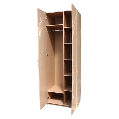 Шкаф для одежды Шарм-Дизайн Комби Уют 80х60х220 Бук Бавария