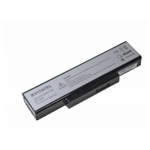 Аккумуляторная батарея усиленная Pitatel Premium для ноутбука Asus K72JT (6800mAh)