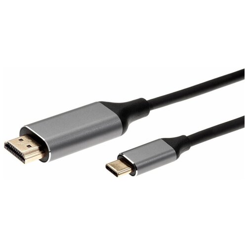 Кабель Aopen USB Type-C - HDMI (ACU423MC-1.8M), 1.8 м, черный..