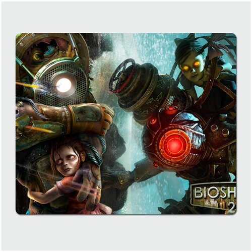 Коврик для компьютерной мышки ROCKET - Bioshock, 23x19 см