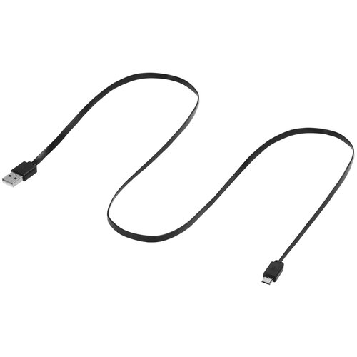 Кабель SUNWIND micro USB (m) - USB (m), 1м, черный