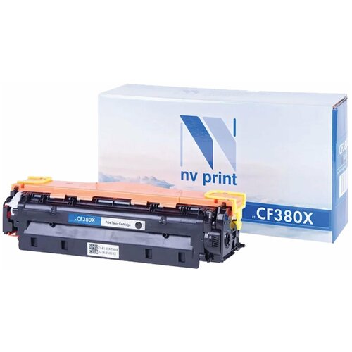 Картридж лазерный NV PRINT (NV-CF380X) для HP M476dn/ M476dw/ M476nw, черный, ресурс 4400 страниц