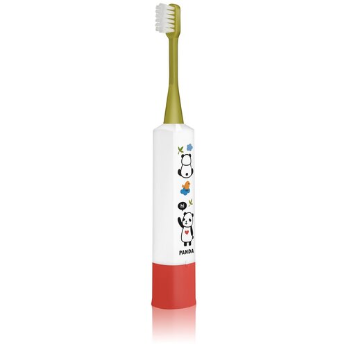 Звуковая зубная щетка Hapica DBK-5, белый/зеленый/красный