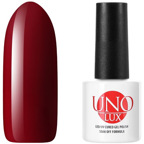 Гель лак для ногтей UNO LUX, Madder Red, 8 мл