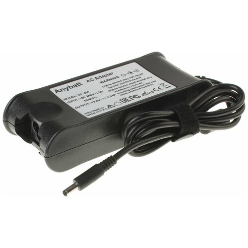 Блок питания Anybatt 22-B1-464 19,5V 3,34A, 65W, разъём 4.5*3.0 mm, pin для Dell HA65NS5-00, 05NW44,