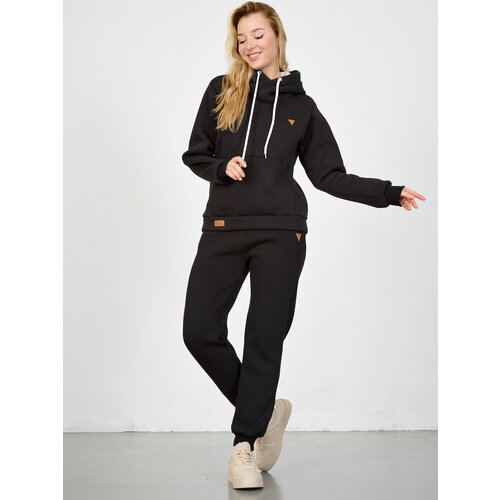 Костюм Jools Fashion женский спортивный зимний, размер 50, черный