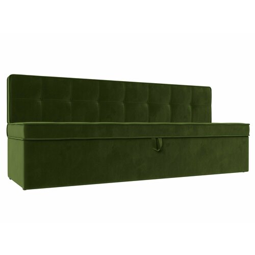 Кухонный диван-кровать Техас, Микровельвет зеленый