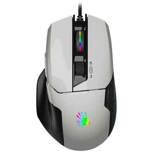 Мышь Bloody, компьютерная игровая мышь, проводная мышка с подсветкой RGB, оптическая игровая