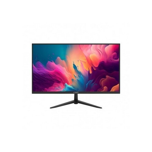 CBR LCD Монитор 23.8" MF-2401 безрамочный, VA, FHD 1920x1080, 75Гц, 1*VGA, 1*HDMI, черный, кабели 1*HDMI+1*VGA 1.5м в комплекте [LCD-MF2401-OPC]