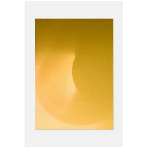 Постер для интерьера Postermarkt, 50х70 см в тубусе, Желтый #10