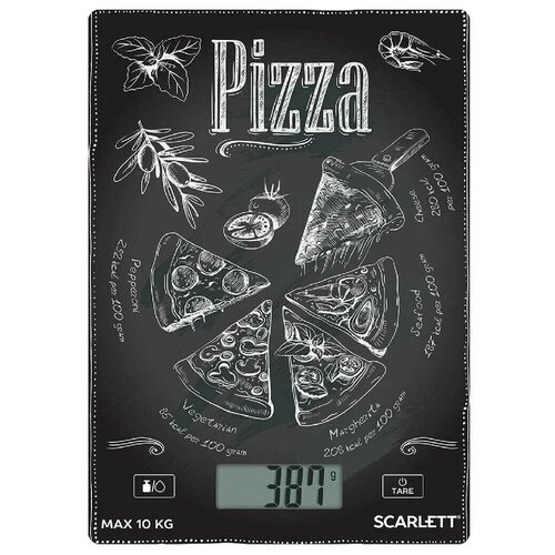 Весы кухонные SCARLETT SC-KS57P66 пицца