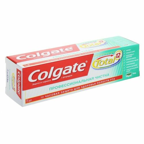 Colgate Зубной гель Colgate Total 12 «Профессиональная чистка», 75 мл