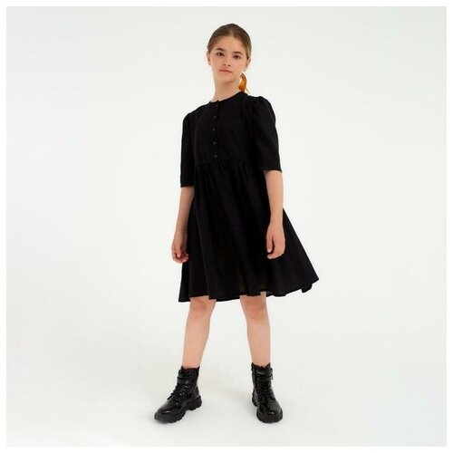 Платье Minaku, размер 116 см, черный
