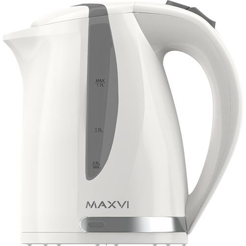 Электрический чайник Maxvi KE1701P white-grey