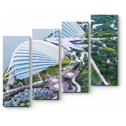 Модульная картина Невероятно красивый Сингапур 170x147
