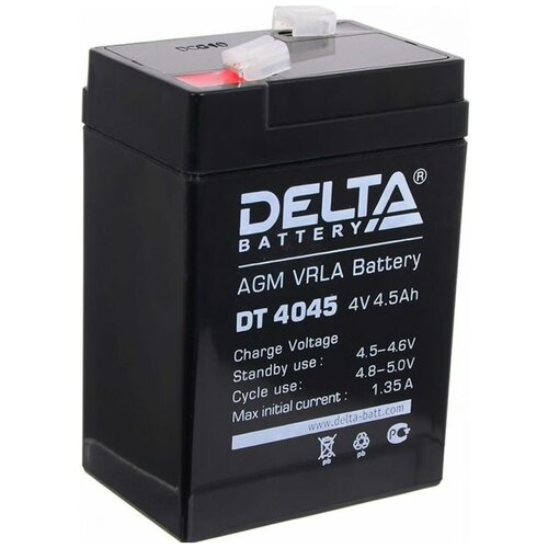 Аккумулятор ОПС 4В 4.5А. ч для прожекторов Delta DT 4045