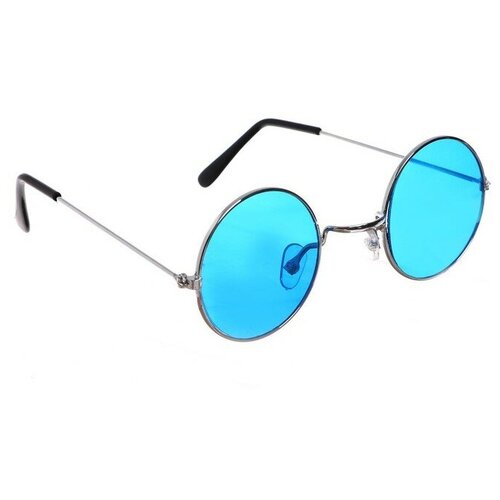 Карнавальные очки "Круглые", цвета микс