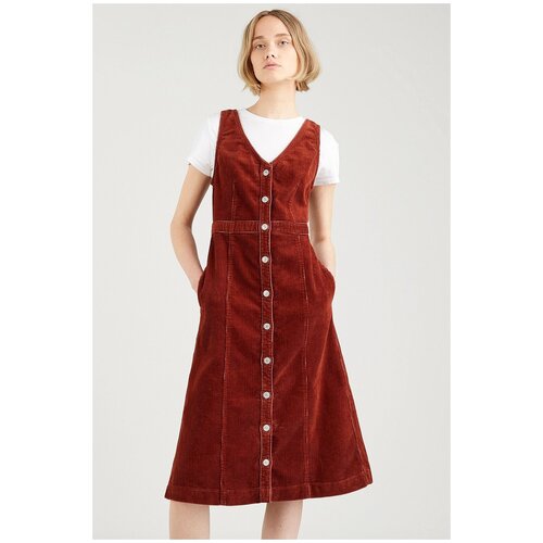 Платье Levi's, размер S, красный