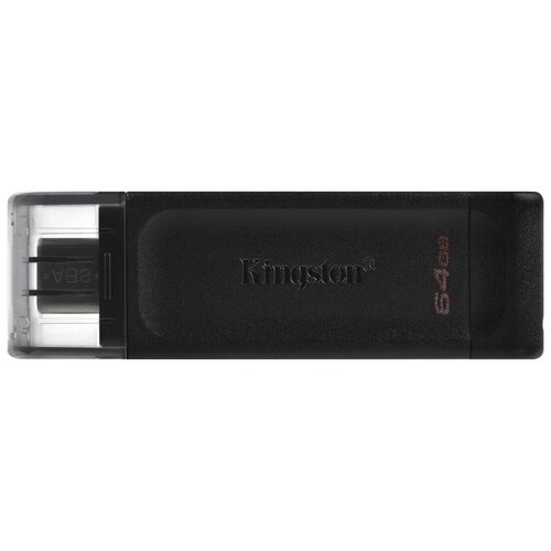 USB Флеш-накопитель Kingston DataTraveler DT70 64 ГБ, черный