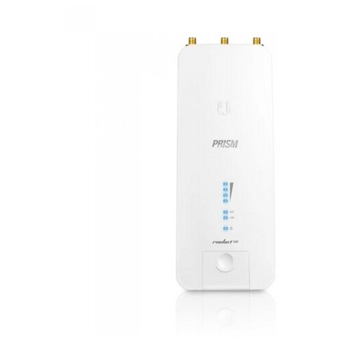 Rocket 2AC Prism [R2AC-PRISM-EU] Ubiquiti точка доступа 2.4 ггц, PtP/PtMP, airMAX ac, 2x RP-SMA, фильтры airPrism, GPS Sync, (027397)