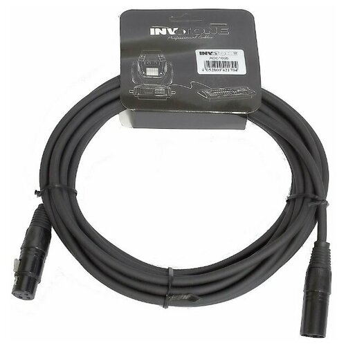 INVOTONE ADC1005 DMX-кабель с разъемами XLR F - XLR M; 5 м