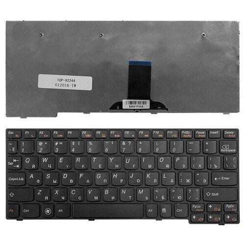 Клавиатура для Lenovo S10-3 S10-3S S100 S110 25-009578 (черная)