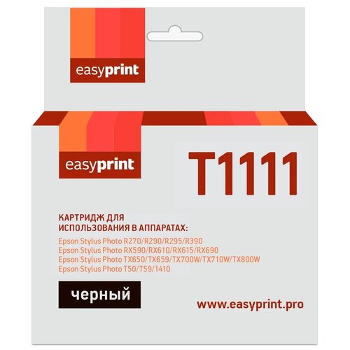Картридж EasyPrint IE-T1111, 480 стр, черный